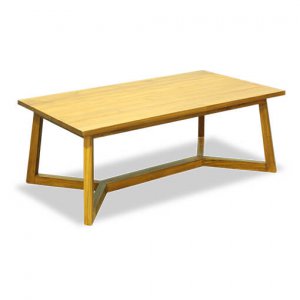 Conor Teak Round Coffee Table | Wihardja Teak Furniture Singapore