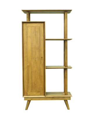 Isabelle Teak Display Rack | Wihardja Teak Furniture Singapore