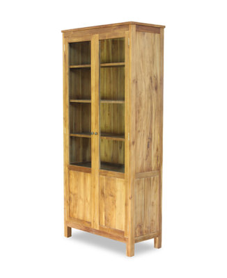 Irwin Teak Display Cabinet | Wihardja Teak Furniture Singapore