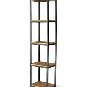 Dravin Industrial Display Rack | Wihardja Teak Furniture Singapore