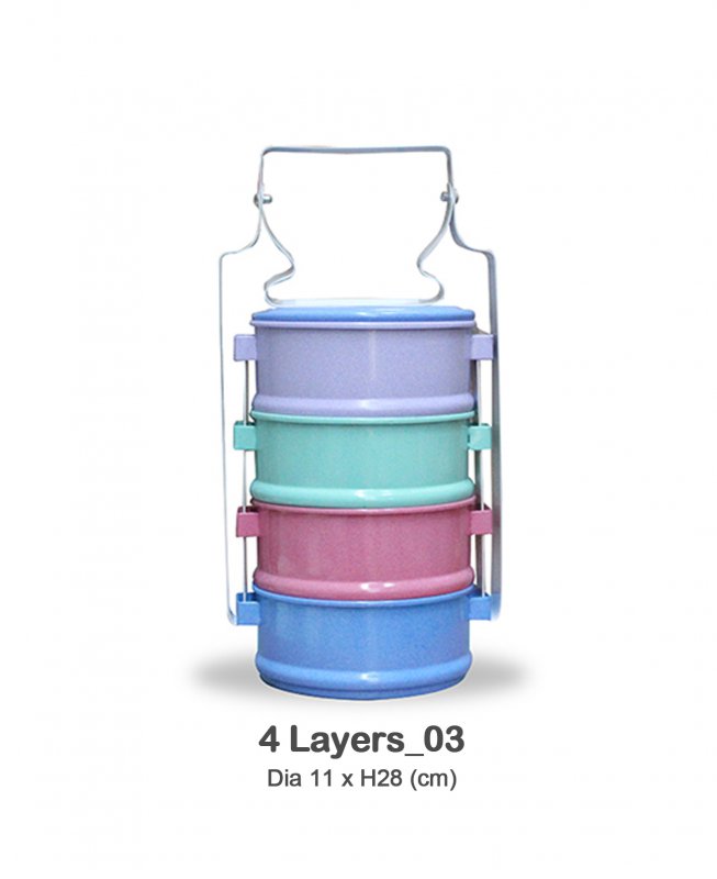 Colourful Tingkats | Wihardja Teak Furniture Singapore