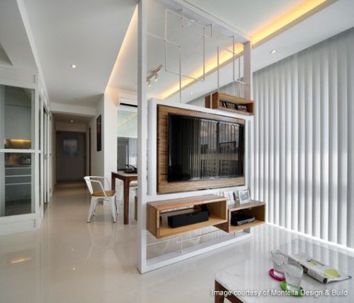 TV Console Wall Partition for HDB and BTO in Singapore | Shop Furniture ...