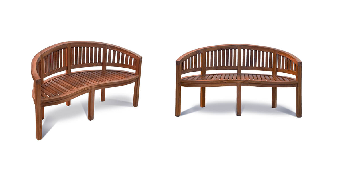 Noah Teak Peanut Chair | Shop Furniture Online in Singapore