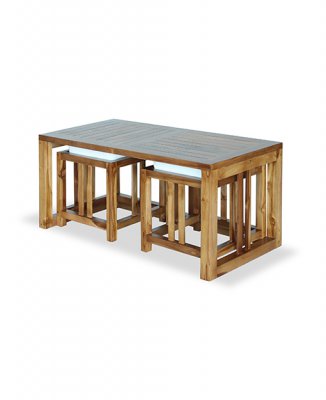 Rafferty Teak Coffee Table | Wihardja Teak Furniture Singapore
