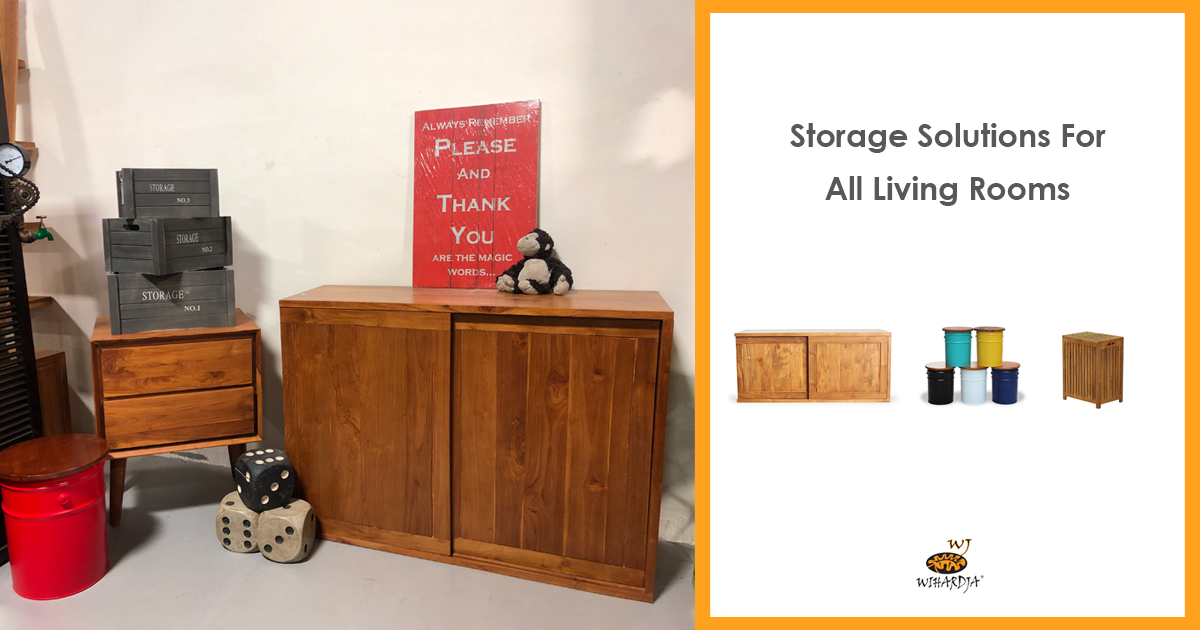 3 Items That Can Create Storage Space In Living Room You Never Knew Existed