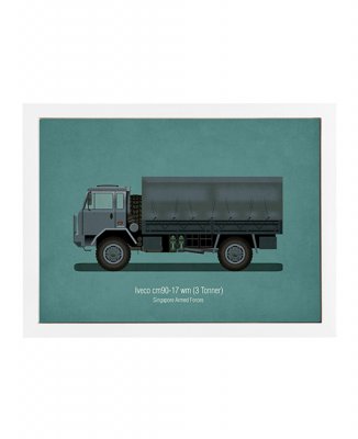 Retro SG Public Vehicles – SAF 3 Tonner Truck | Wihardja Teak Furniture ...