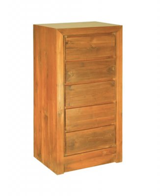 Mica Teak Chest of Drawers | Wihardja Furniture Singapore