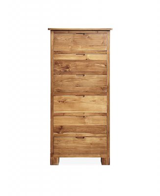 Gable Teak Chest of Drawers | Wihardja Teak Furniture Singapore