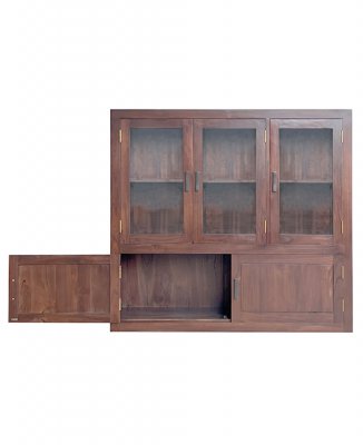Seela Teak Display Cabinet | Wihardja Teak Furniture Singapore
