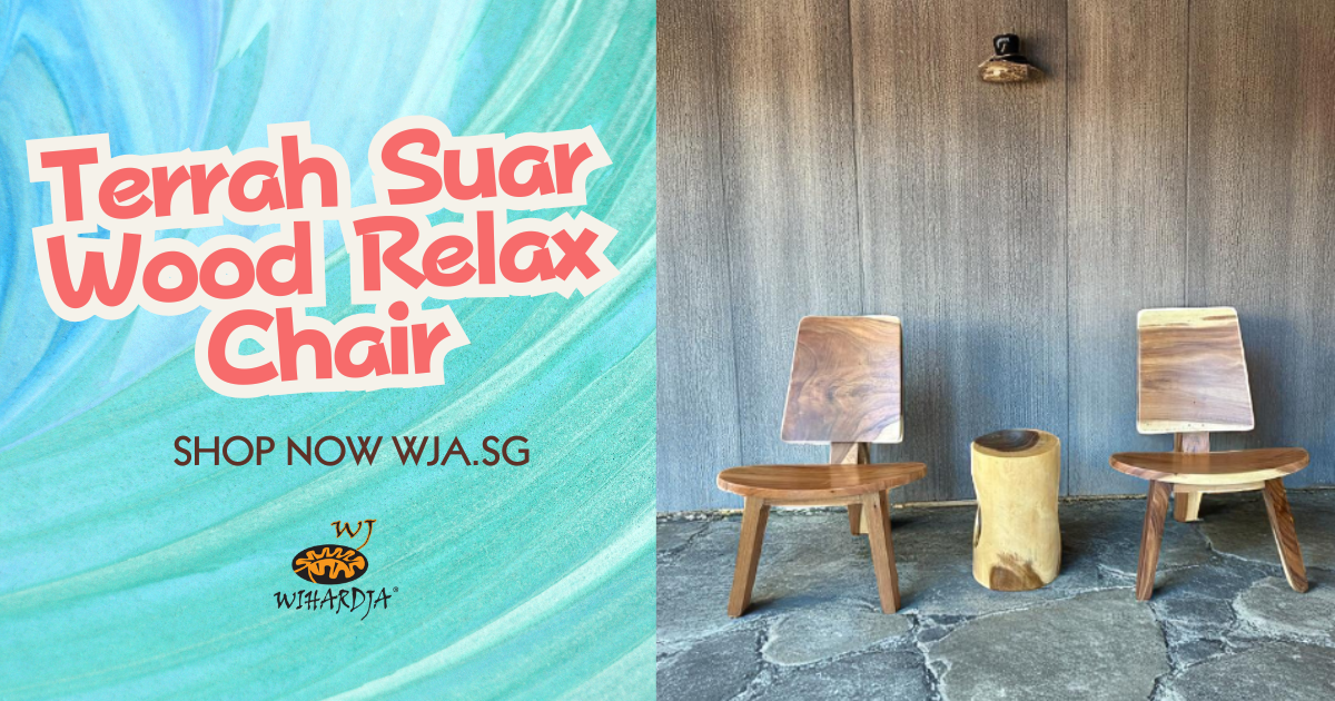 Terrah Suar Wood Relax Chair | Wihardja Teak Furniture Singapore